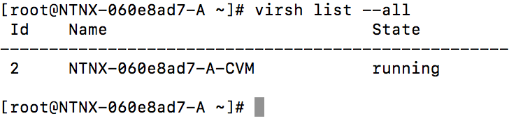 Resizing a CVM Using Command Line – Virtual Building Blocks